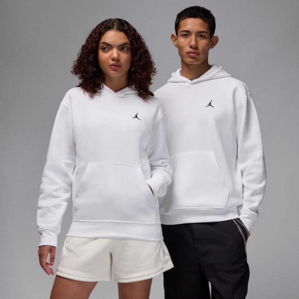 Nike Jordan Brooklyn Fleece PO Erkek Beyaz Sweatshirt FV7281-100