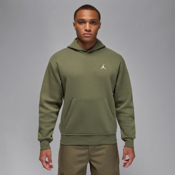 Nike Jordan Brooklyn Fleece Po Erkek Yeşil Sweatshirt FV7281-222
