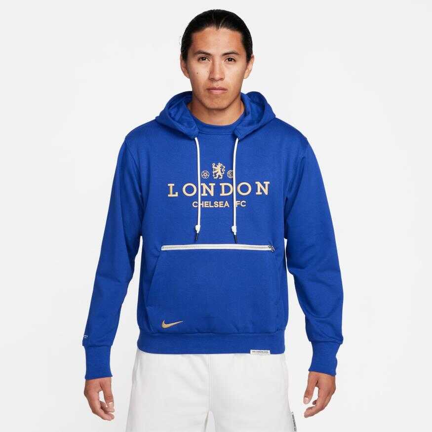 Nike Chelsea FC Pullover Hoodie Erkek Sweatshirt FN0724-495