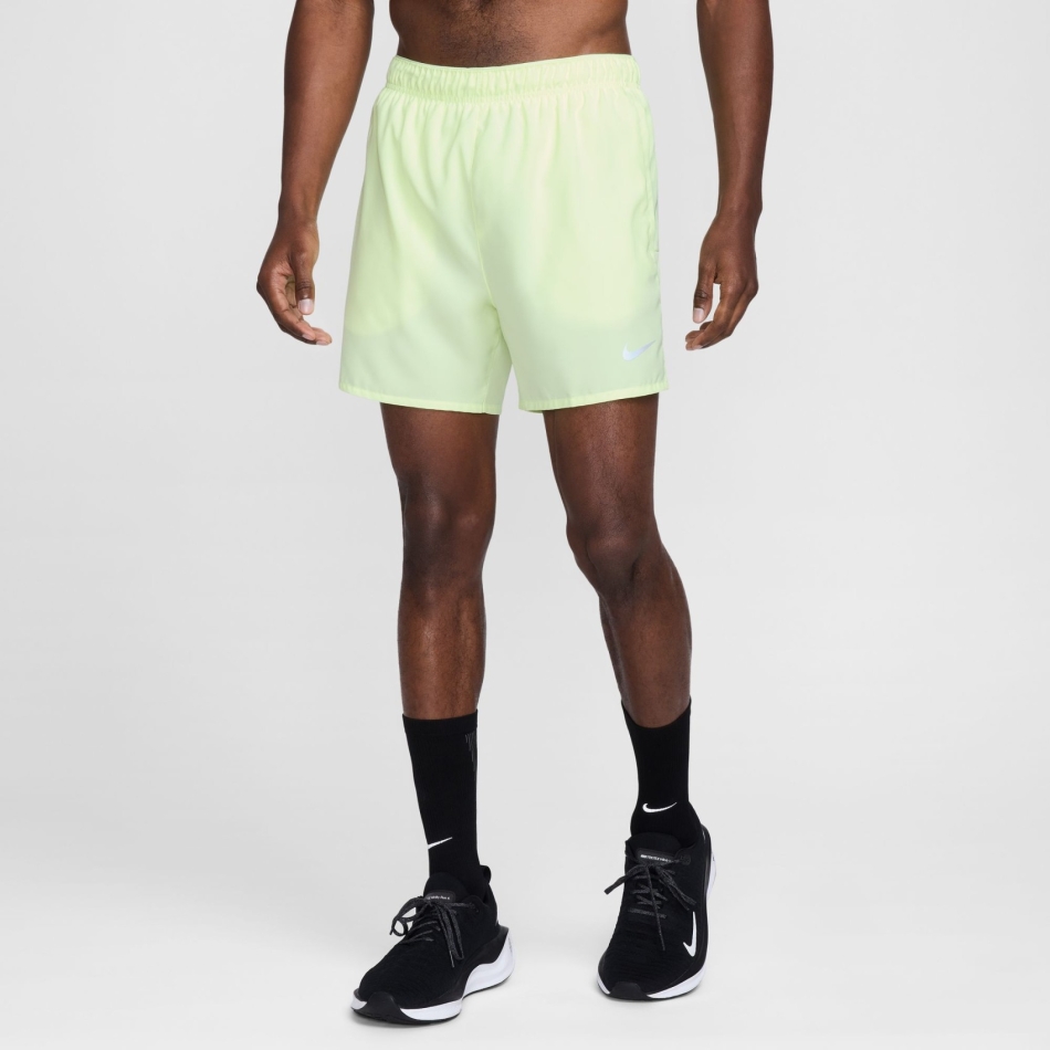Nike Dri-FIT Challenger 5BF Short Erkek Sarı Şort DV9363-701