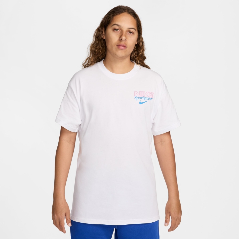 Nike Graphic Short Sleeve Erkek Beyaz Tişört HQ1200-100