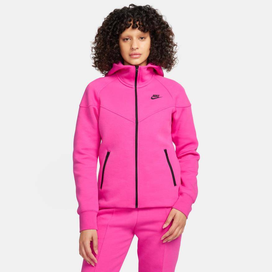 Nike Nsw Tech Fleece Windrunner Fz Hoodie Kadın Sweatshirt Fb8338 605