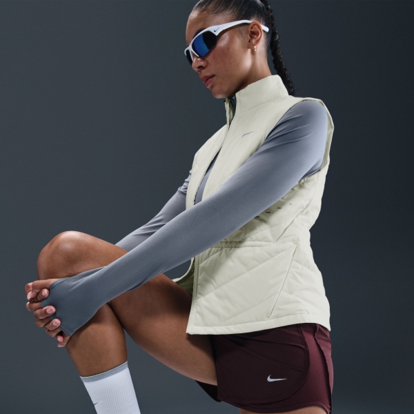 Nike Swift Therma-FIT Fill Vest Kadın Bej Yelek HV2655-133