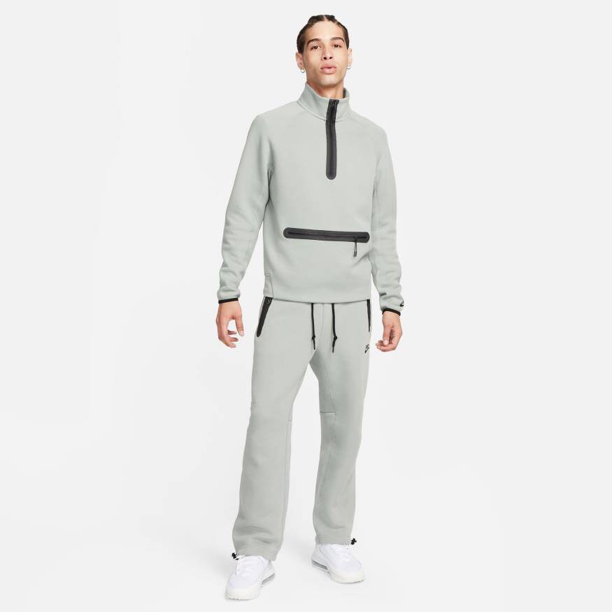 Nike Tech Fleece Half Zip Top Erkek Sweatshirt FB7998-330