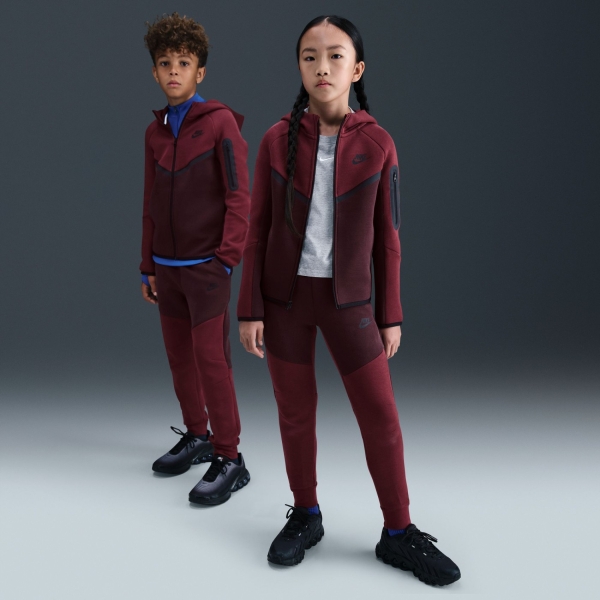 Nike Tech Fleece Jogger Çocuk Bordo Eşofman Altı HV5869-653