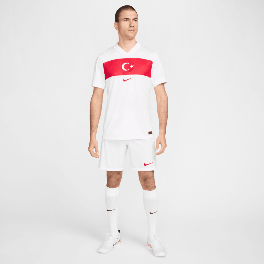 Nike Türkiye Milli Takım 2024/25 Erkek Beyaz İç Saha Forması FV1743-100
