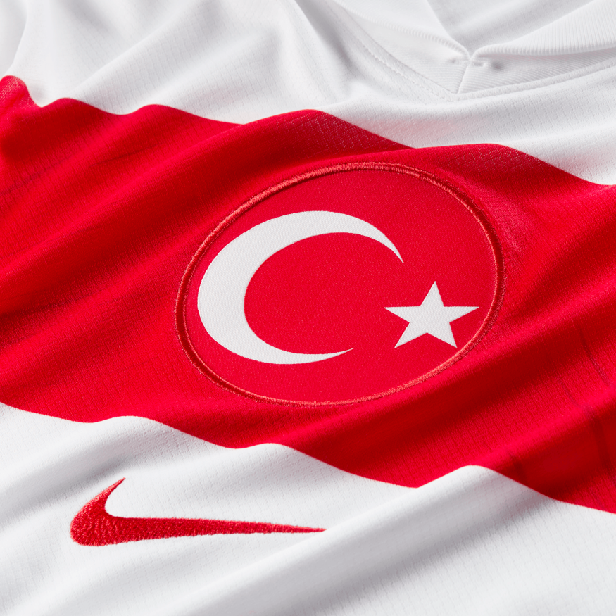 Türkiye Milli Takım 2024/25 Erkek Beyaz İç Saha Forması FV1743-100 l ...