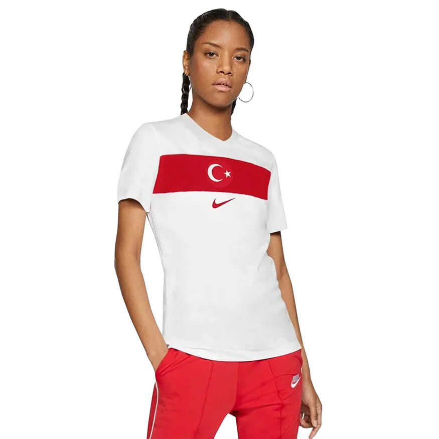Nike Türkiye Milli Takım 2024/25 Kadın Taraftar Futbol Forması FQ8562-100